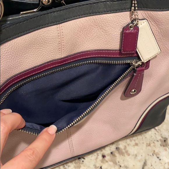 Coach | Bags | Coach Laura Carryall Large Leather Handbag | Poshmark
